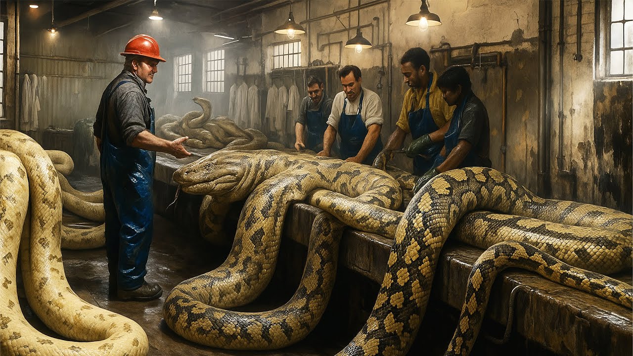 Get Rich with Pythons! Farmers Make $15 5 Million from Python Farming - YouTube