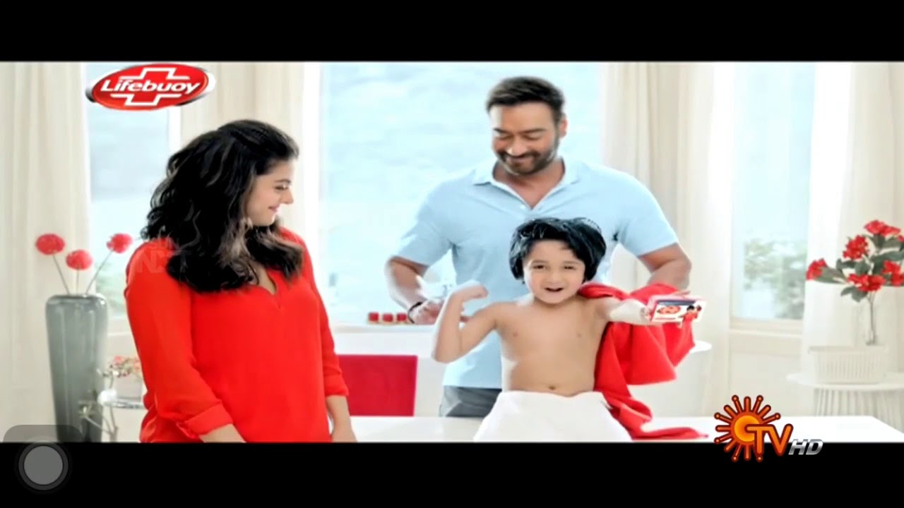 Lifebuoy Ad kajol and ajay devgan - YouTube