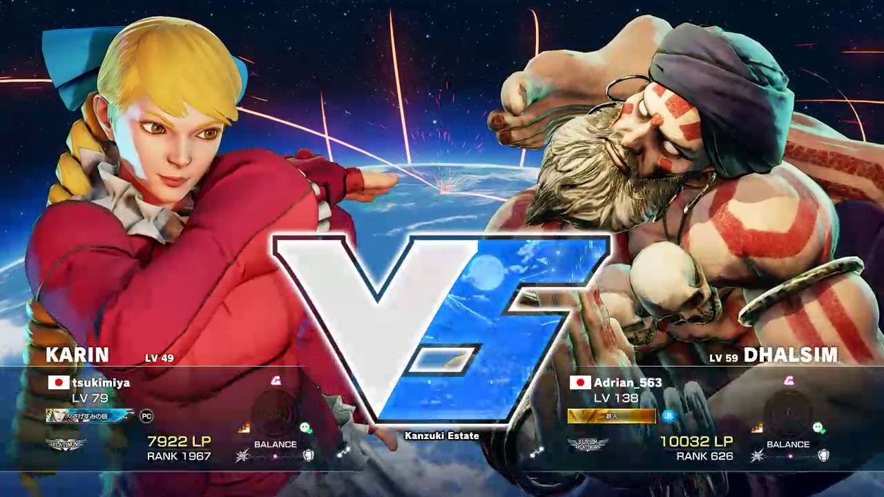 [SF5] rank/player match - YouTube