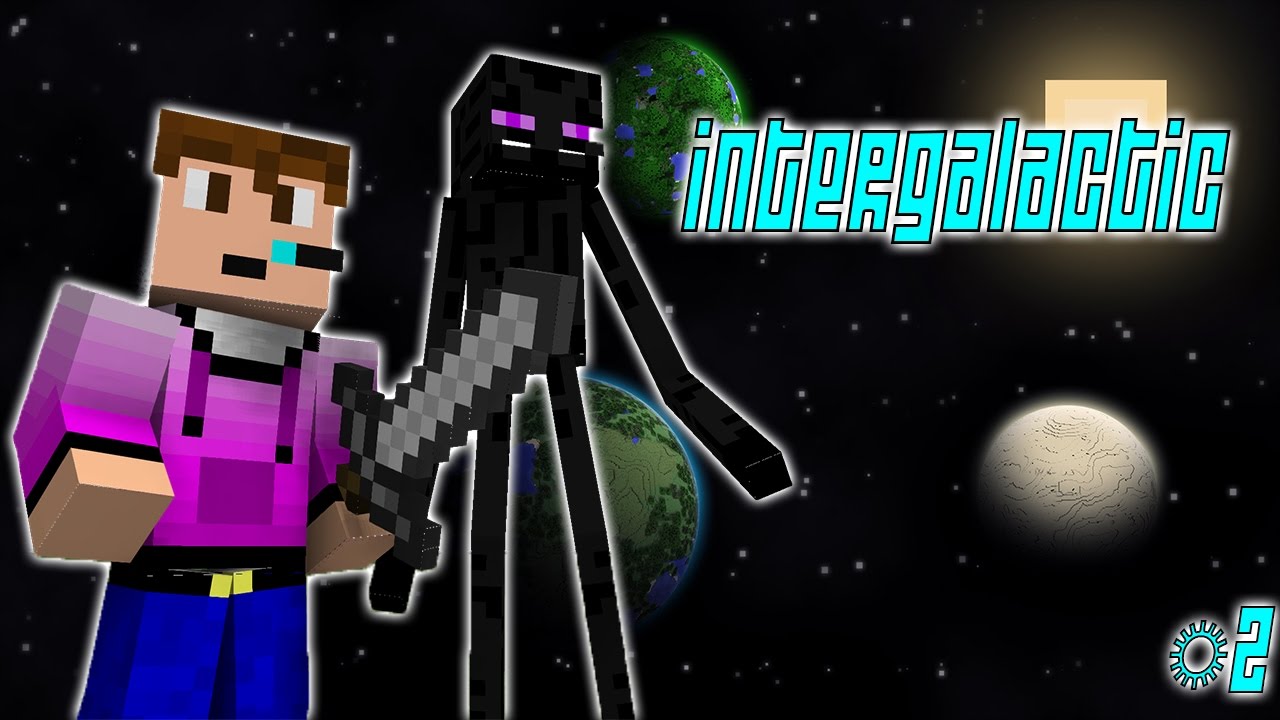 INTERGALACTIC RAGE PART 2 AND 3! Minecraft Intergalactic - YouTube