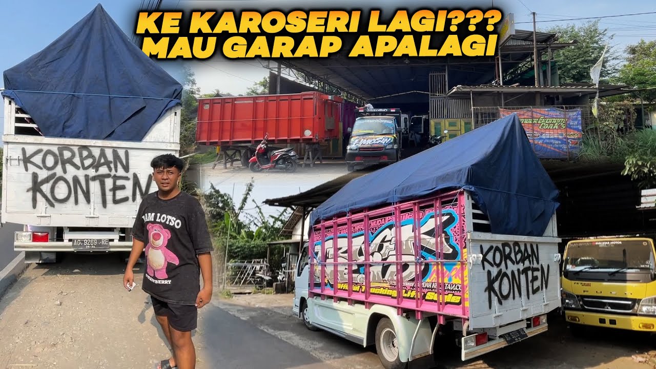 Kiki Core Bawa Truk Ke Karoseri Lagi Apa Mau Lanjut Modif ??? - YouTube