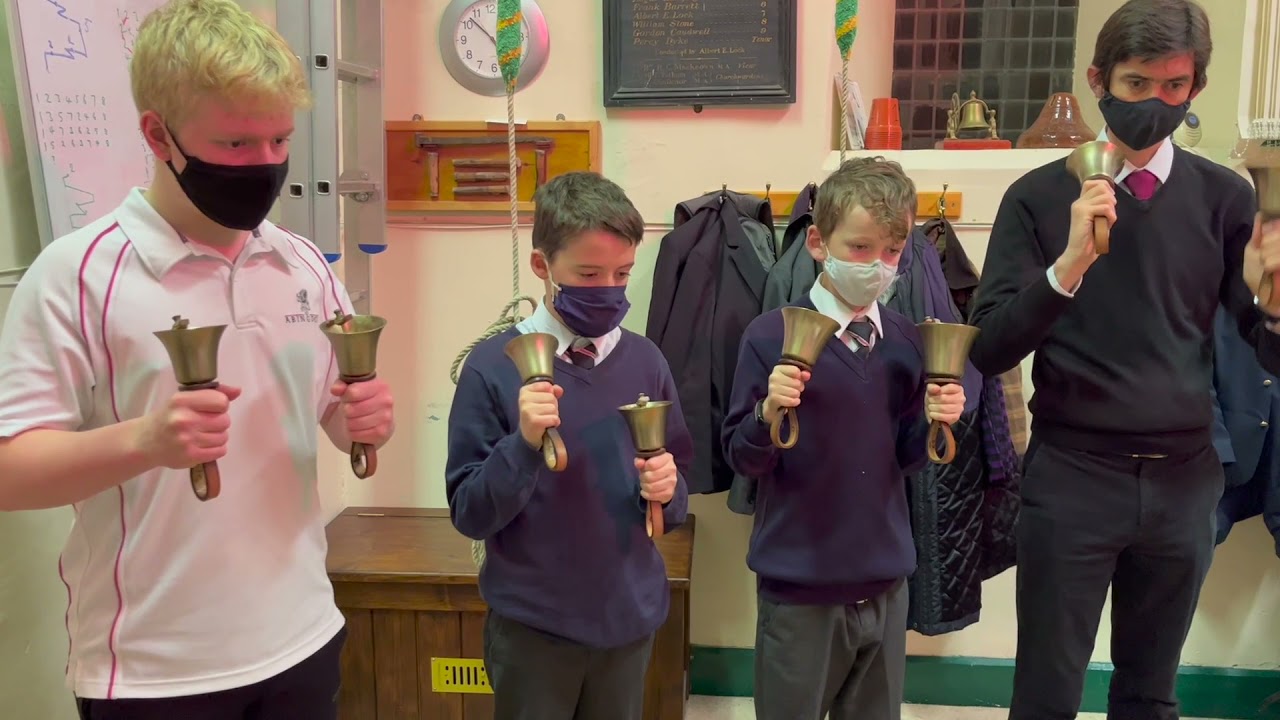 Bell Ringing Club - Festive Handbells - YouTube