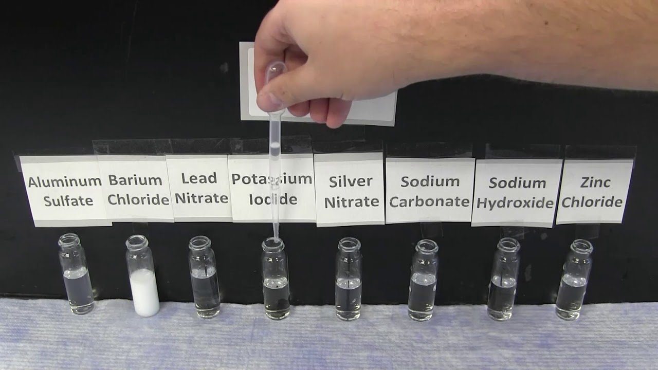 Chemical Reactions Video Observations - YouTube