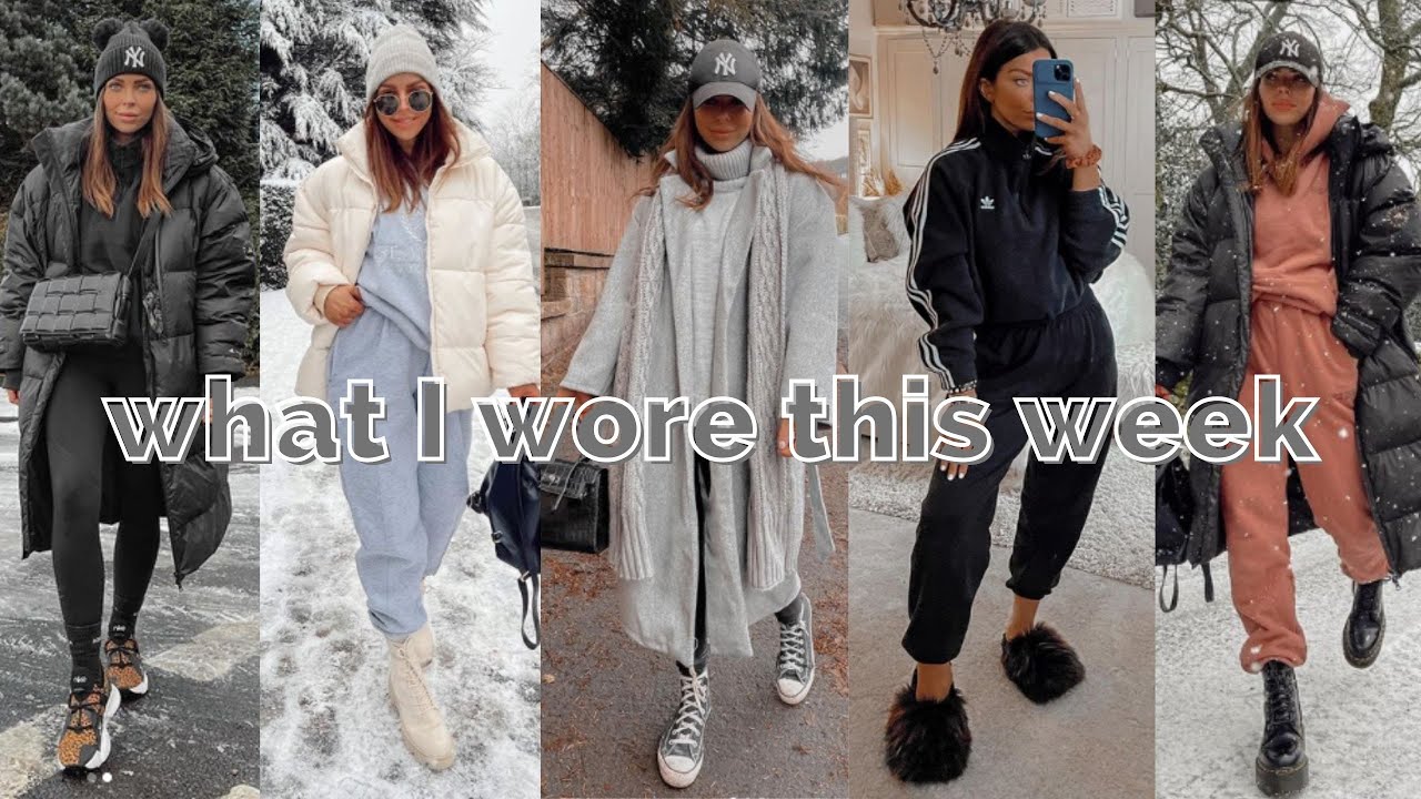 CASUAL WINTER OUTFIT STYLING | LOOKBOOK 2021 - YouTube