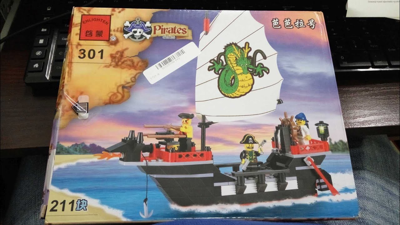 Barbara Corsair Pirate Series Ship ENLIGHTEN 301 from Banggood - 211 ...