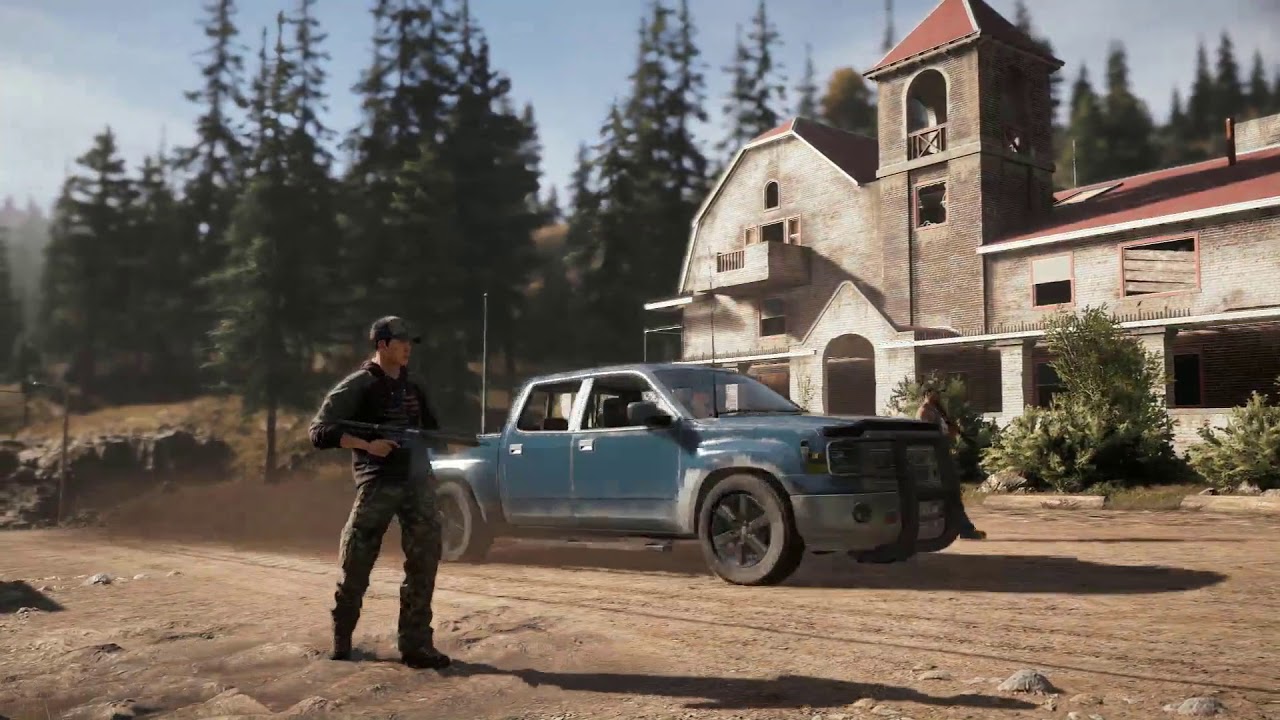 Wyzwalamy posterunki - Far Cry 5 (Odc.22) gameplay pl - YouTube