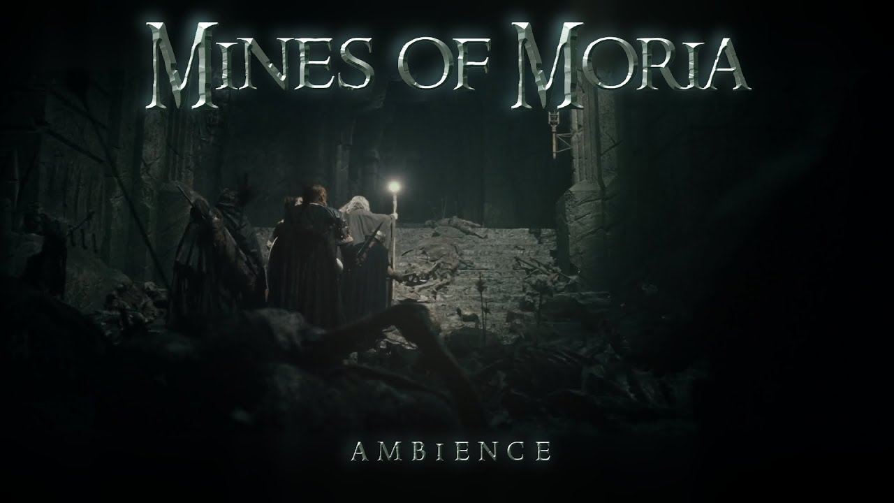 Mines of Moria Ambience with Dark Fantasy Music, Orc and Cave Sounds ...