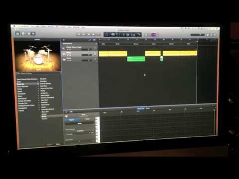 Garageband tutorial,Drummer, more than the basics ,Recording - YouTube