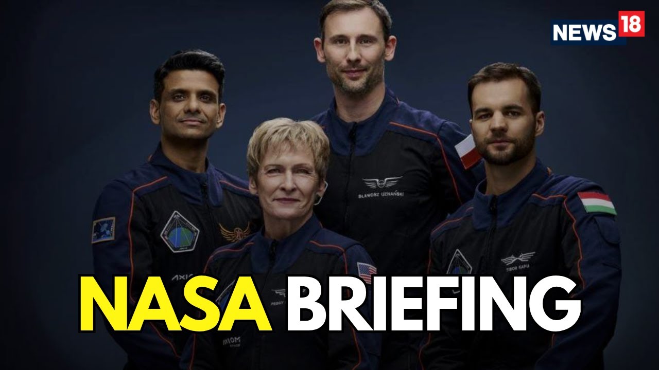 LIVE NOW: NASA Briefing – Axiom‑4 Crew Return | Axiom Mission Crew ...