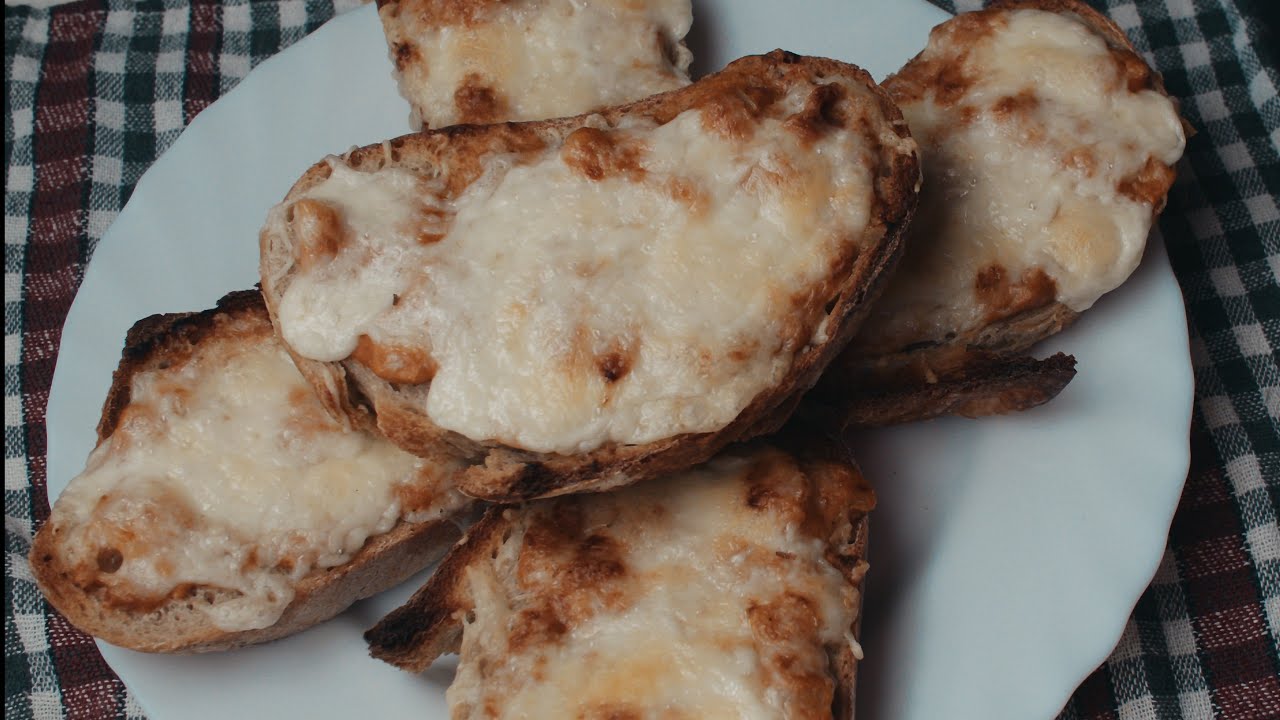 Hot Sandwich Recipe for Dinner with Liver Pate and Cheese - YouTube