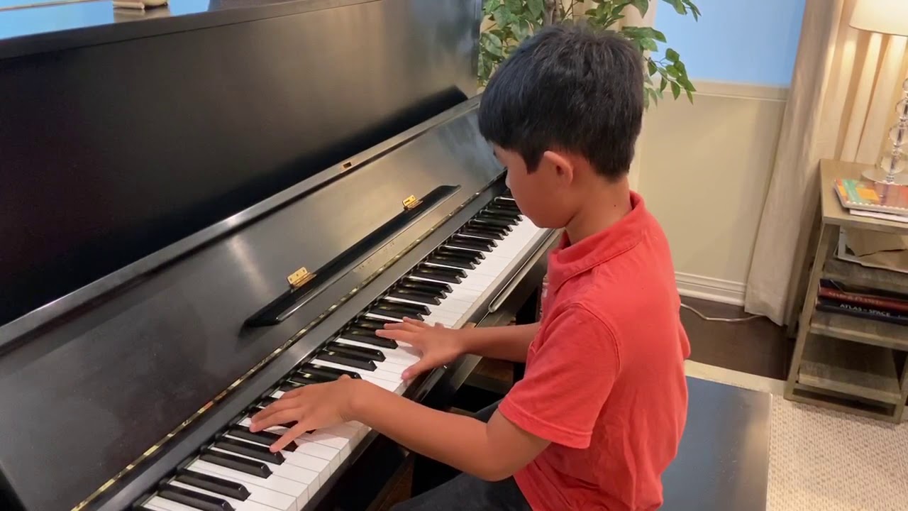 Cody plays the Pathetique (2nd movement) - YouTube
