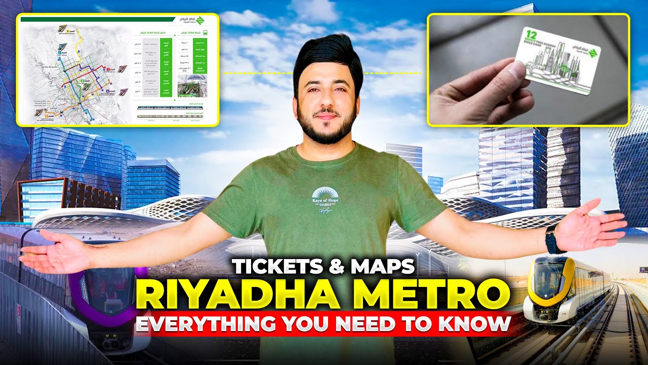 Riyadh Metro: Your Ultimate Guide to Tickets, Maps & More! - YouTube