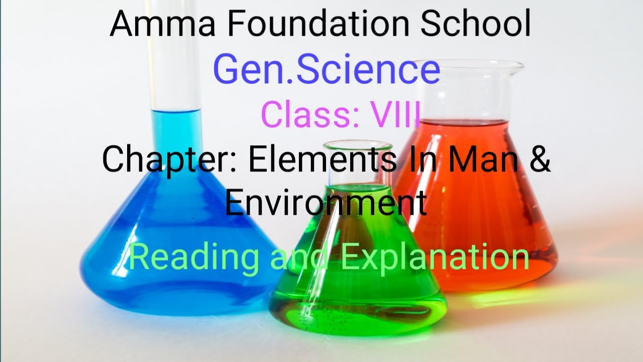 Elements Man & Environment ( Part 2) - YouTube