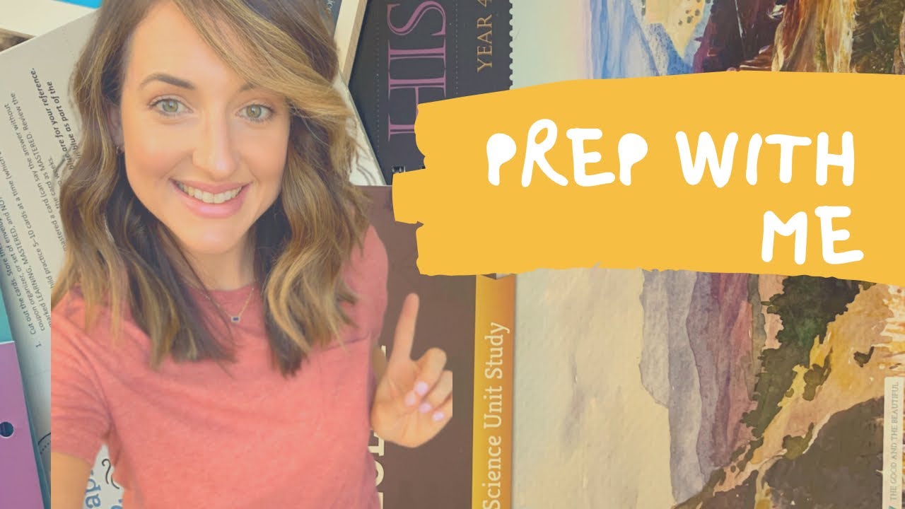 PREPARE WITH ME||*NEW* HOMESCHOOL YEAR CURRICULUM||STEP BY STEP - YouTube