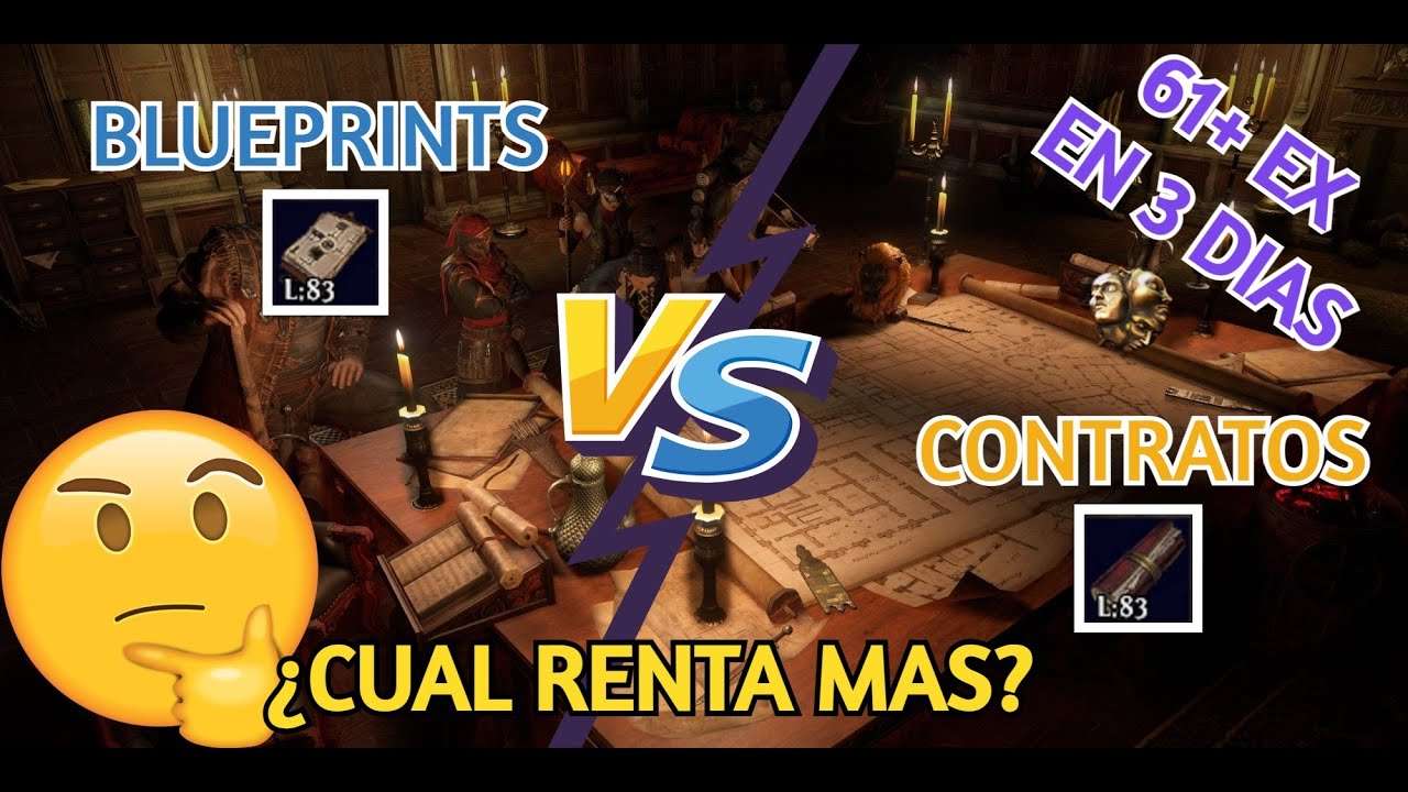 61 EXALTEDS HACIENDO BLUEPRINTS (PATH OF EXILE - HEIST) - YouTube