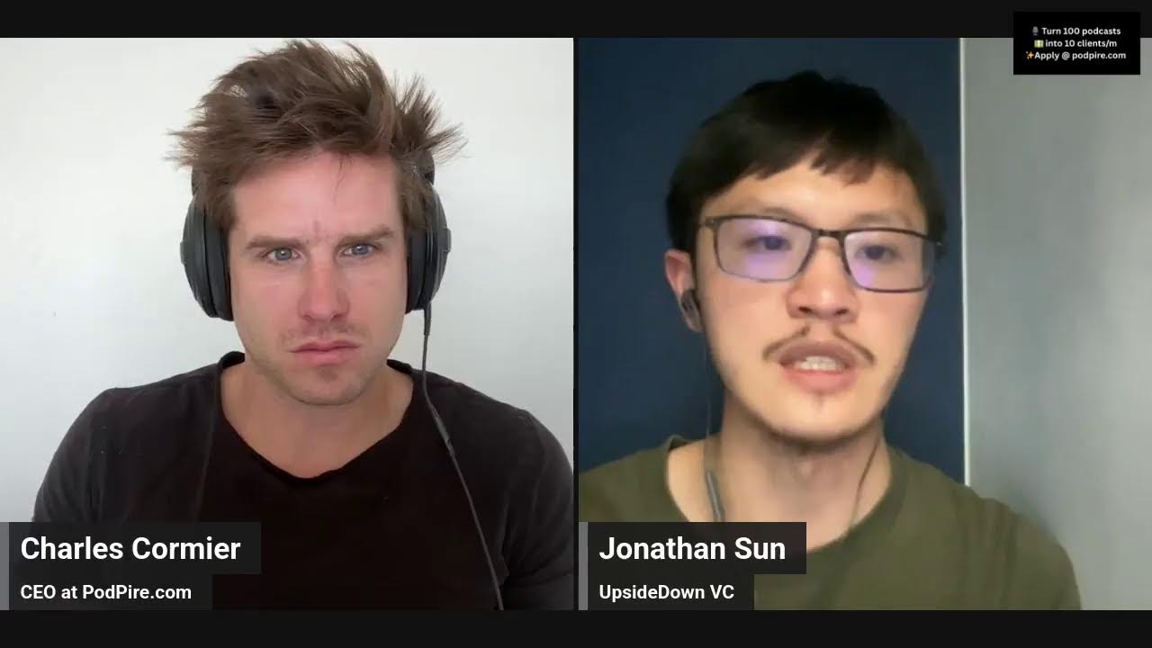 Jonathan Sun - Founder UpsideDown VC - YouTube