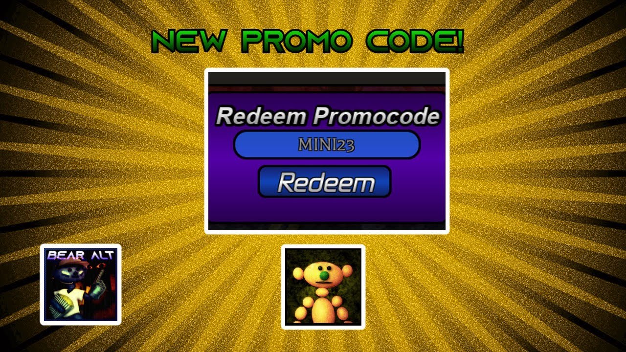 (NO LONGER OBTAINABLE) BEAR ALT NEW CODE JUNE 2023! - YouTube