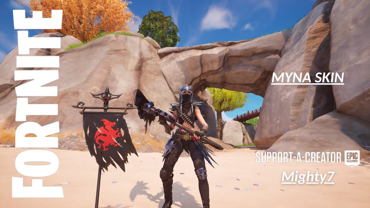 Myna Skin Dominates in Epic Fortnite Win! - YouTube