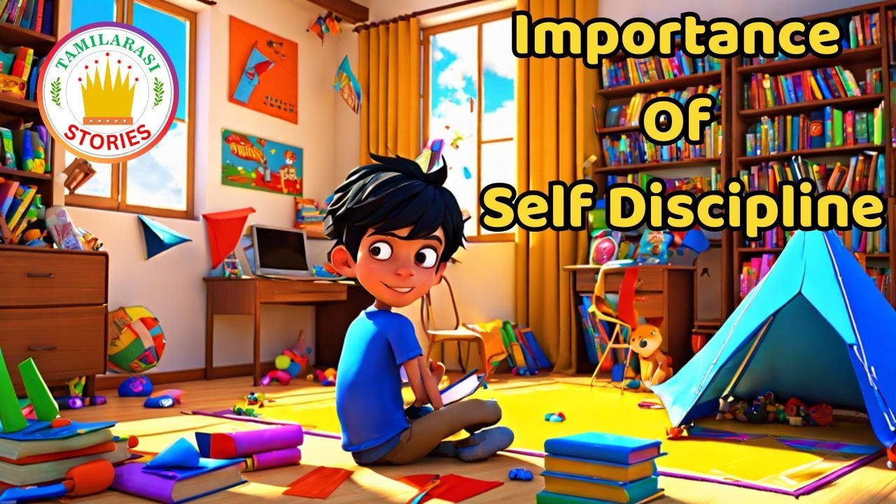 Importance Of Self Discipline story for kids in English | Tamilarasi ...
