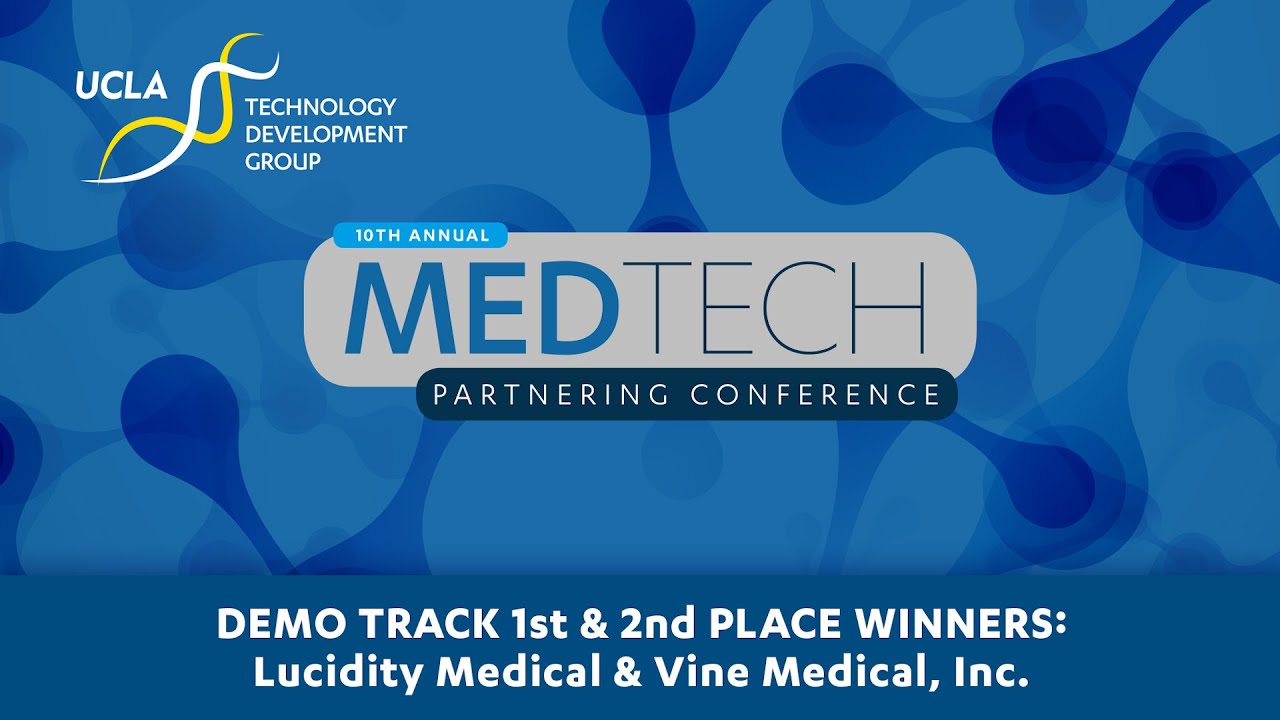 Demo Track winner Lucidity Medical and runner up at the 10th Annual ...