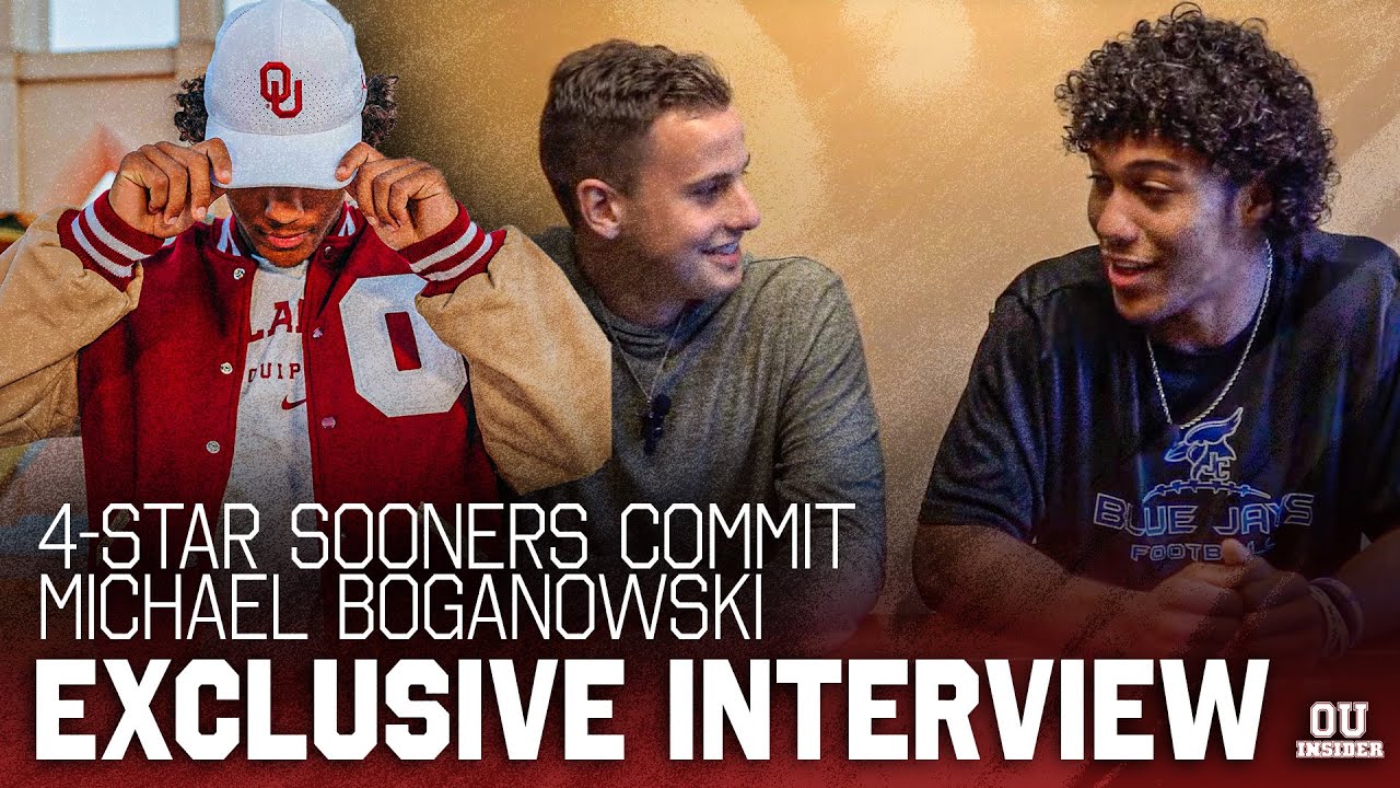 EXCLUSIVE INTERVIEW: Michael Boganowski Commits to Oklahoma | OU Insider - YouTube