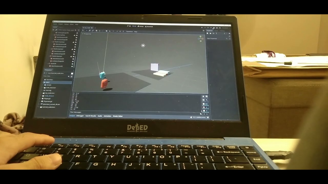 Godot learning progress 2# - YouTube