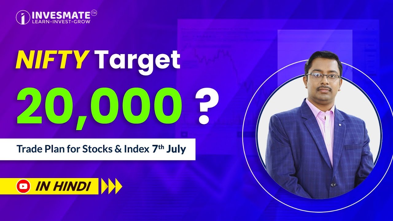 NIFTY target 20,000 ? 🤔Trade plan for Stocks and Index - 07th July # ...