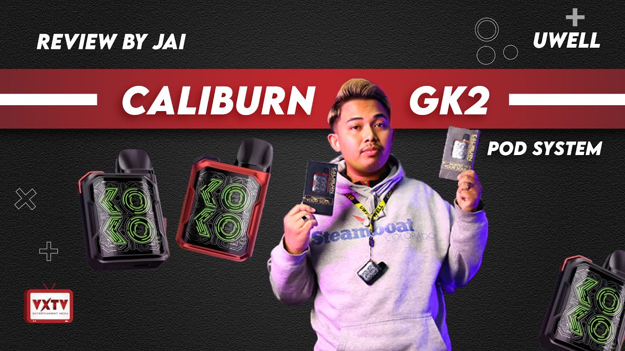 CALIBURN GK2 POD SYSTEM | VXTV Vape Review - YouTube