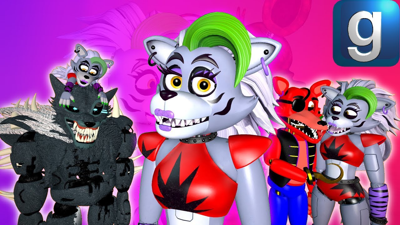 Gmod FNAF | The Story Of Roxanne Wolf! - YouTube