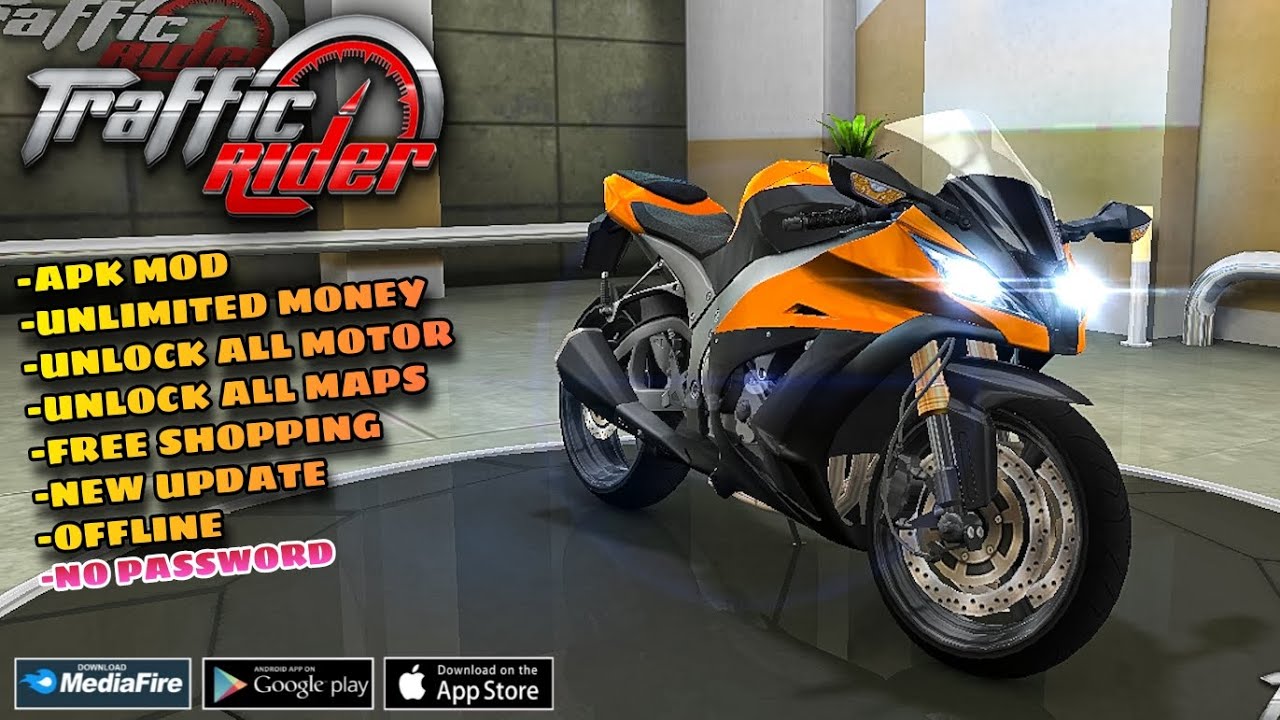 Download Traffic Rider Mod Apk v1.81 Terbaru 2022 - Unlimited Money ...
