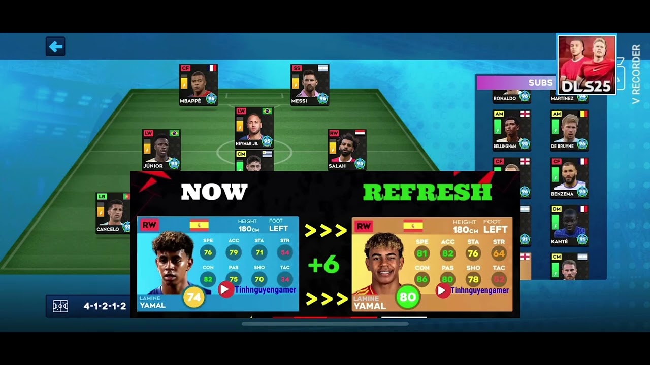 Dls 25 player, rating // //Mishad Dls gaming channel - YouTube