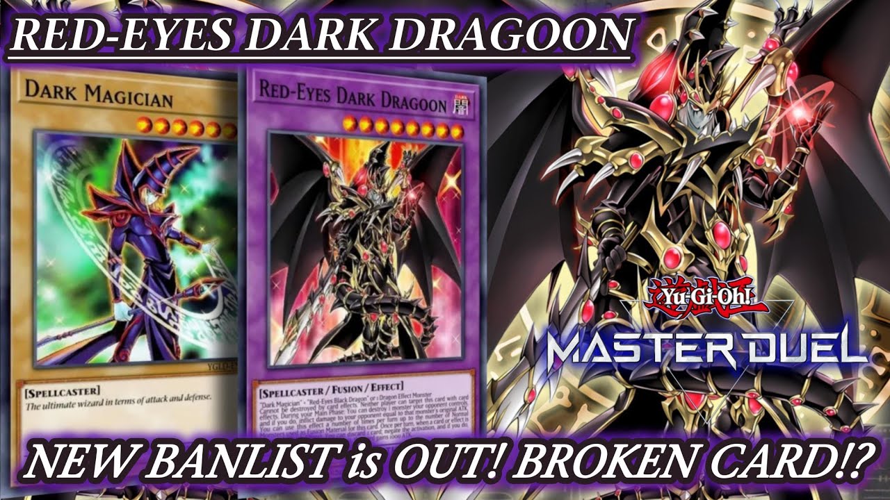 RED-EYES DARK DRAGOON Deck! NEW BANLIST! What have you done, KONAMI ...