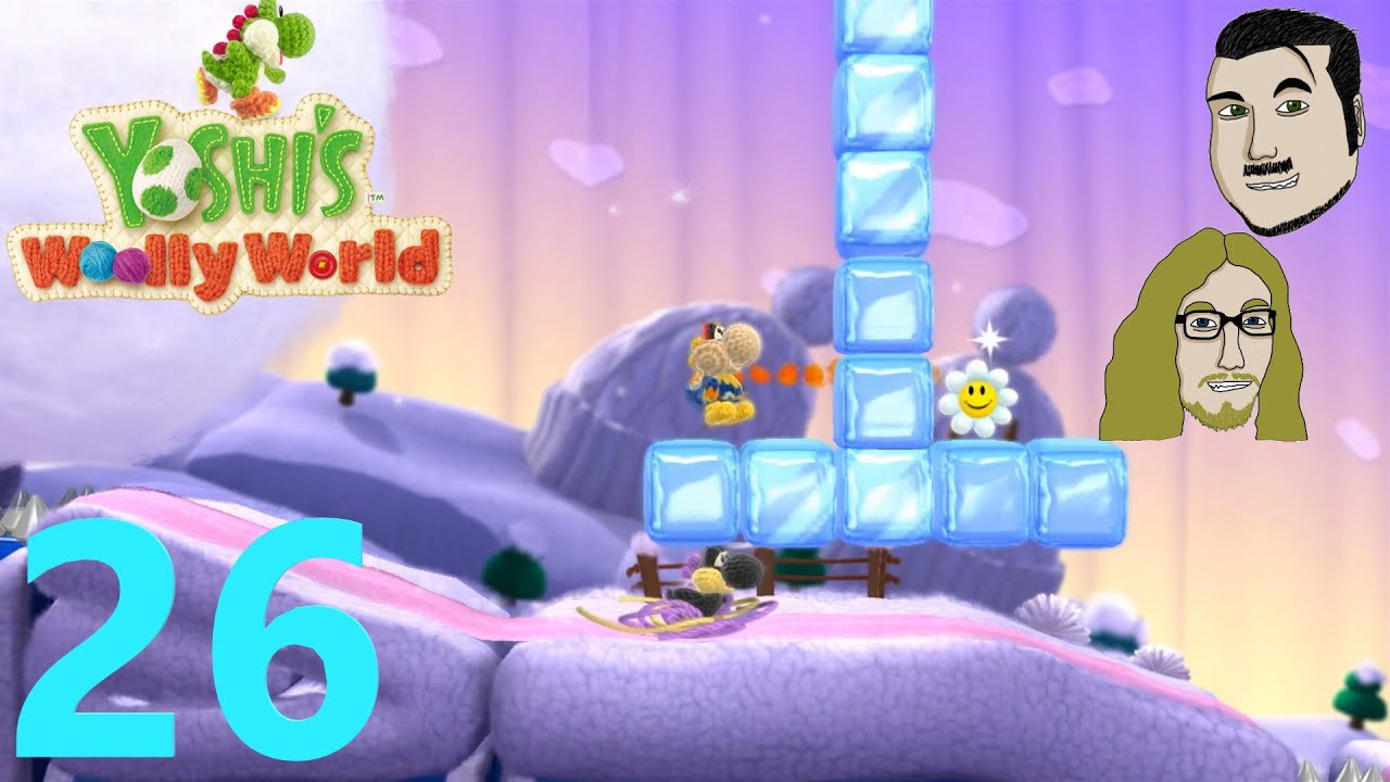 Our First Ice Level Is A Slow One... Yoshi's Woolly World Episode 26 ...