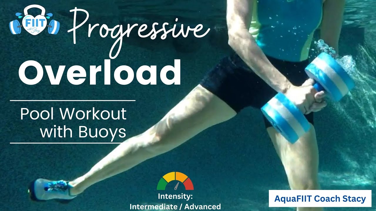 Preview of an Aqua Aerobics Workout with Foam Weights!! (best way to ...