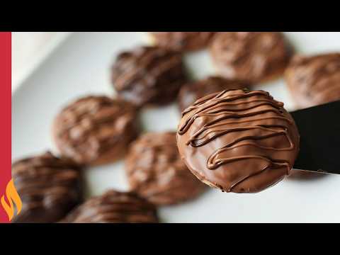 Fındıklı Çikolatalı Kurabiye Tarifi 🍫🍪 Bu kurabiyeler pastane açtırır! 🤩