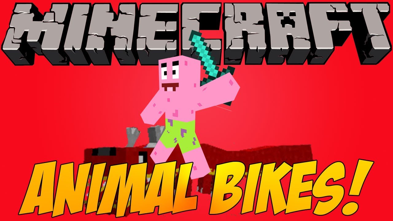 Minecraft Mod Showcase : ANIMAL BIKES! - YouTube