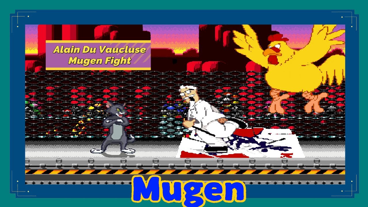 Mugen : Tom Cat Vs Giant Chicken (Request) - YouTube