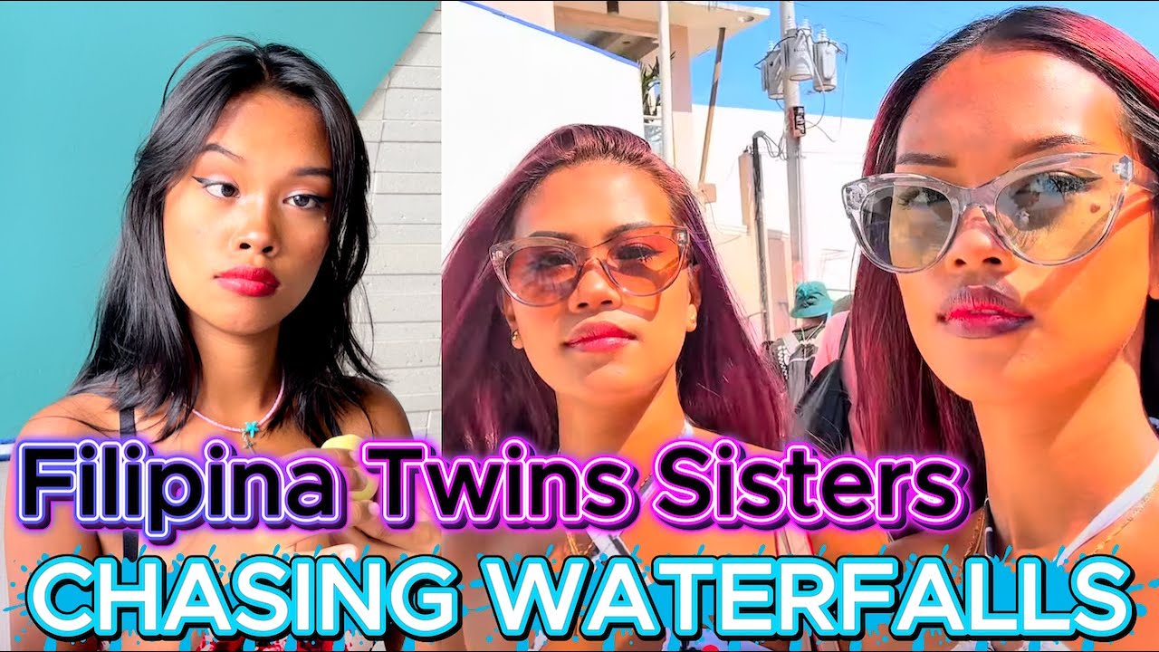 FILIPINA TWIN SISTERS GO CHASING WATERFALLS & ROPE SWINGS! Siquijor ...
