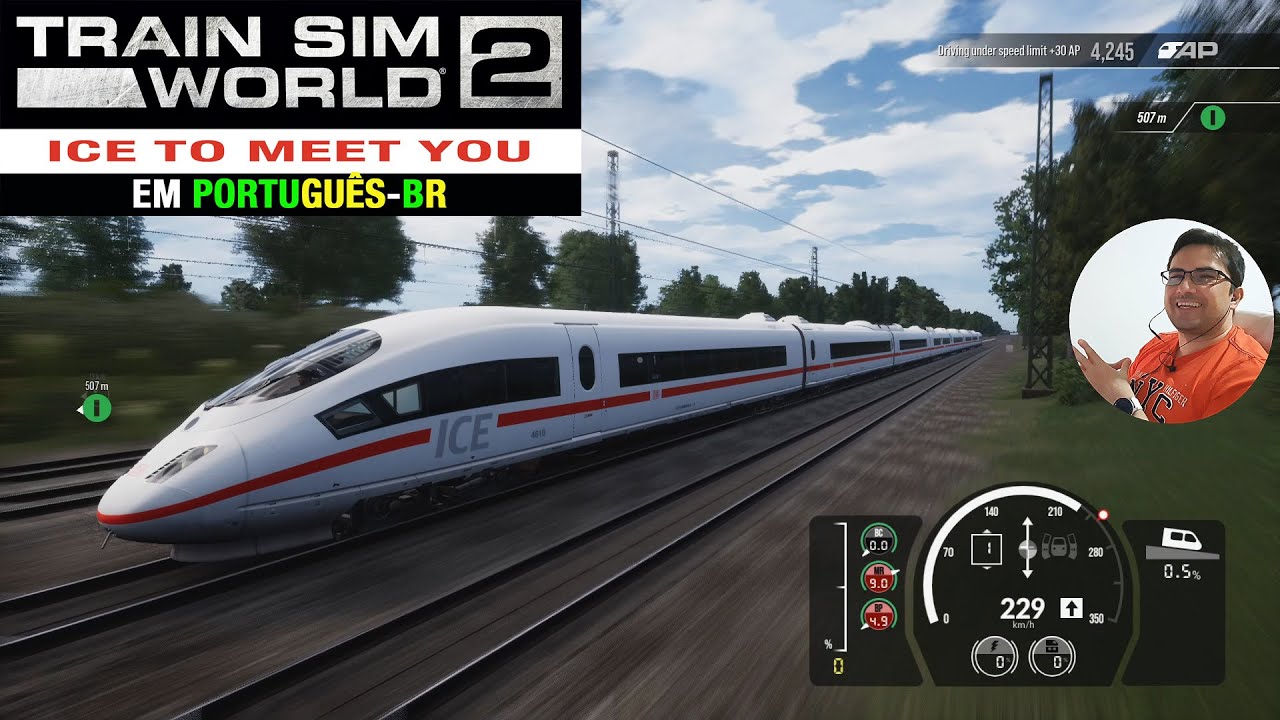 TRAIN SIM WORLD 2 EM PORTUGUÊS| ICE TO MEET YOU | TSW 2 | Episódio #7 ...