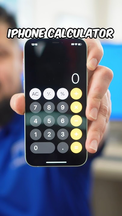 Quick iPhone Calculator Trick - Delete Single Digits Instantly! #calculatortip #techdesk #iphone ...