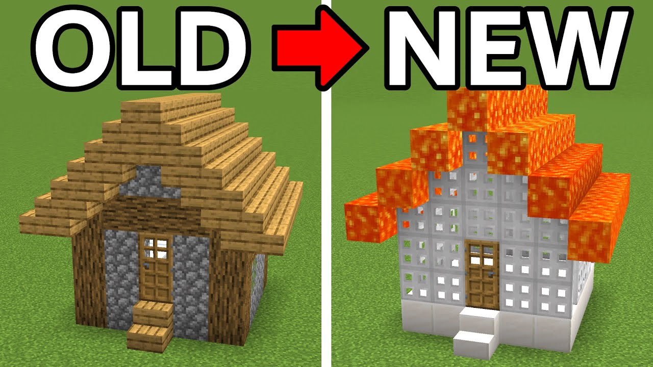I Redesigned Old Minecraft Bases - YouTube