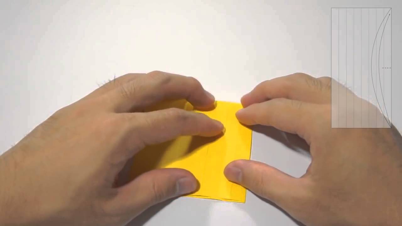 Origami letter c - YouTube