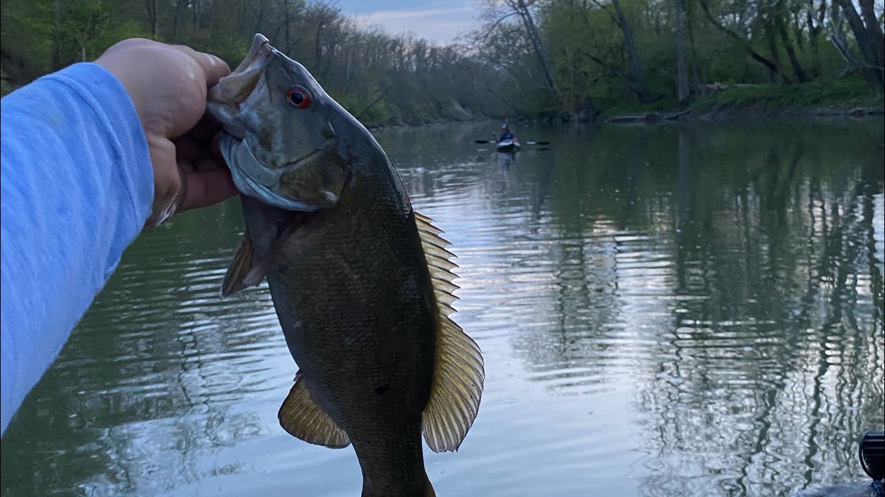 Great Miami River!!! Spring time smallmouth fishing!! - YouTube