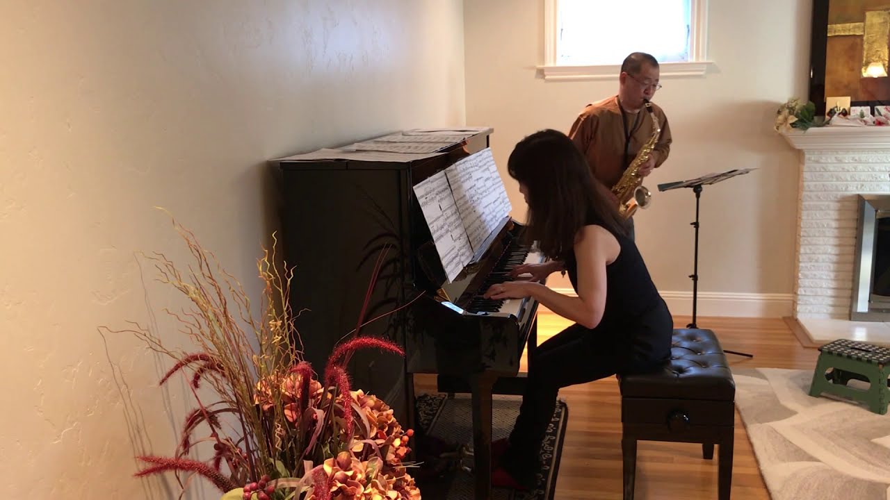 F. Schmitt "Legende" Hitoshi Kondo (Alto saxophone) ＆Aki Nakao (Piano ...