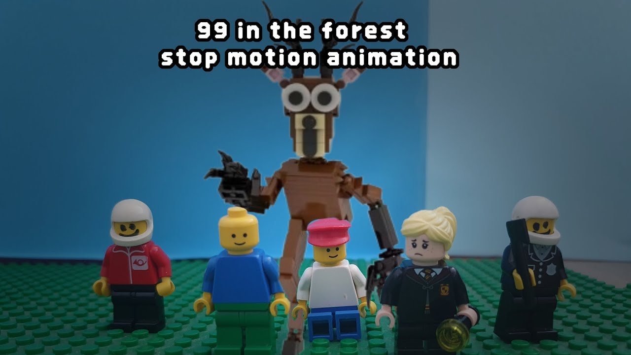 99 in the forest stop motion animation Traller deel 1 - YouTube