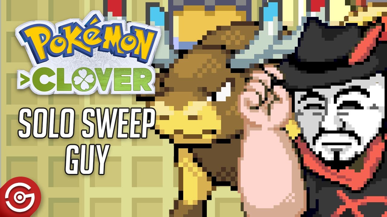 Pokemon Clover 1.3.1 | Gym Leader Guy Solo Sweep (Gym 3) - YouTube