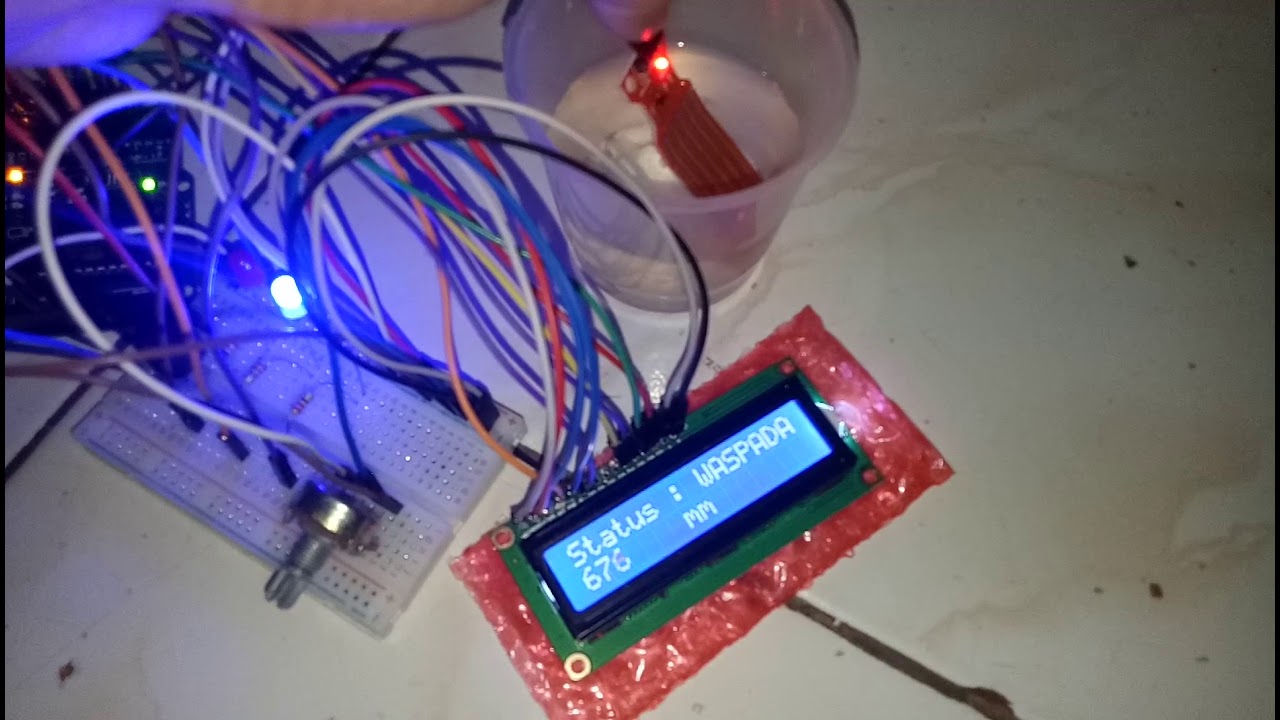 Project Arduino - Membuat Alat Pengukur Ketinggian Air (Water Lever ...