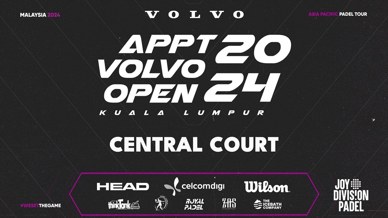 (CENTRAL COURT) APPT VOLVO OPEN (JOY DIVISION PADEL) 2024 | DAY 01 ...
