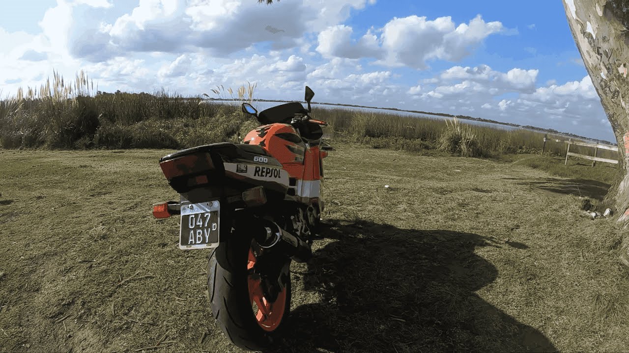 honda CBR 600 y cagiva agrale 200 2t - YouTube