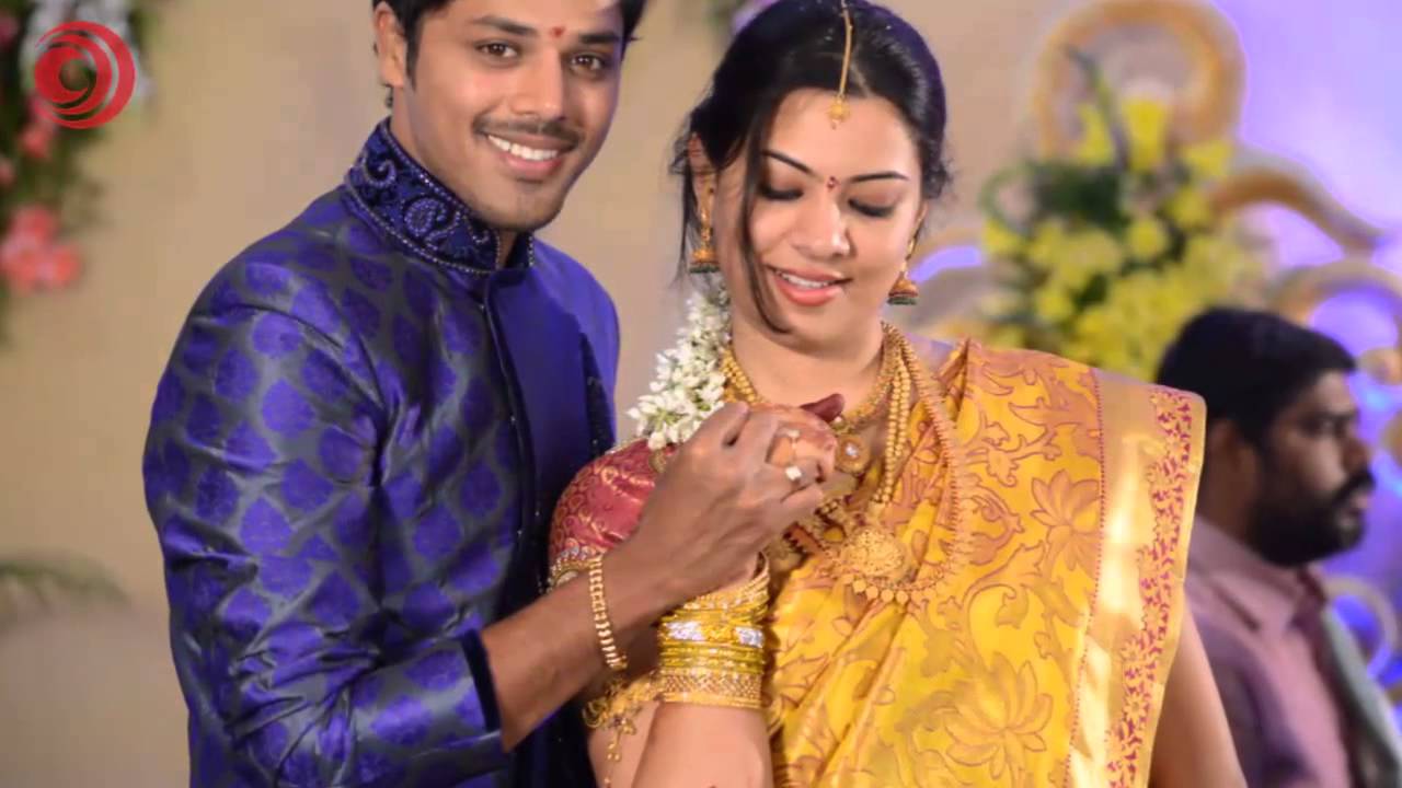 Indian Playback Singer Geetha Madhuri's Engagement Snaps - YouTube